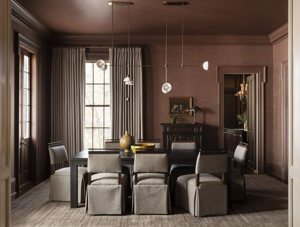 This breathtaking Greek Revival home in Memphis gets a moody makeover