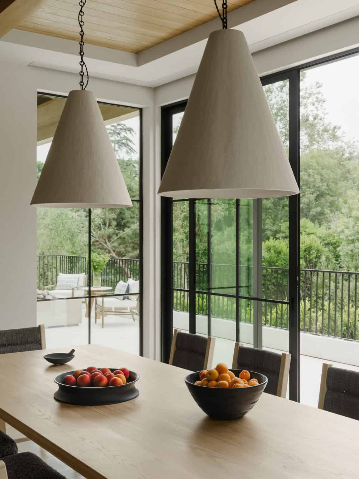 Spanish style architecture with a modern twist in this Newport Beach house