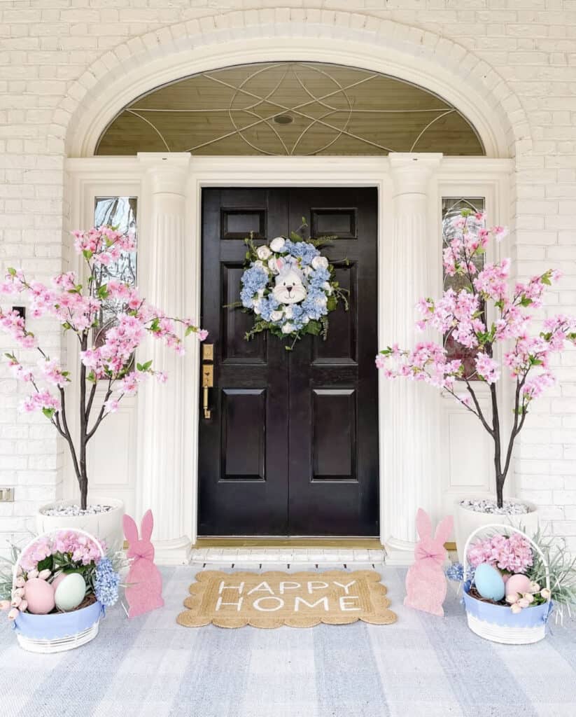 21 Creative Easter Front Porch Decorating Ideas To Welcome Spring