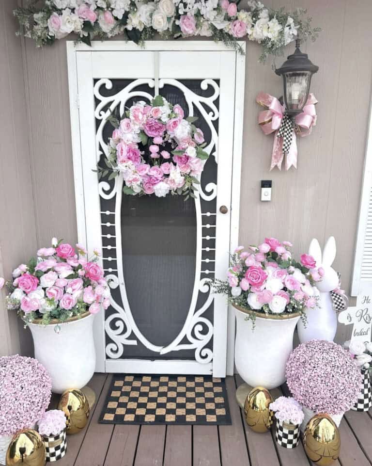 21 Creative Easter Front Porch Decorating Ideas To Welcome Spring