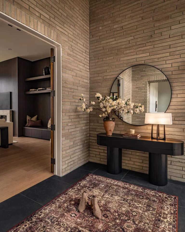 Take a step inside this fabulous Canadian home with warm organic details