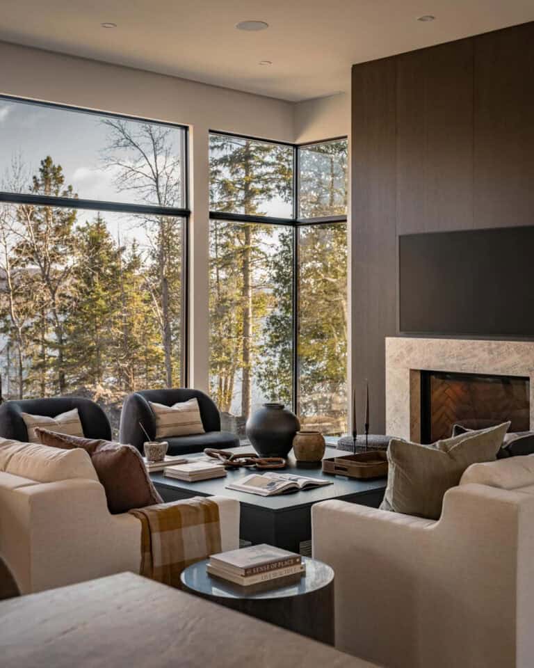 Take a step inside this fabulous Canadian home with warm organic details