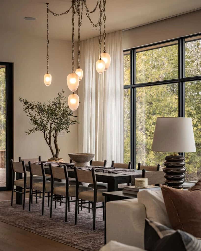 Take a step inside this fabulous Canadian home with warm organic details