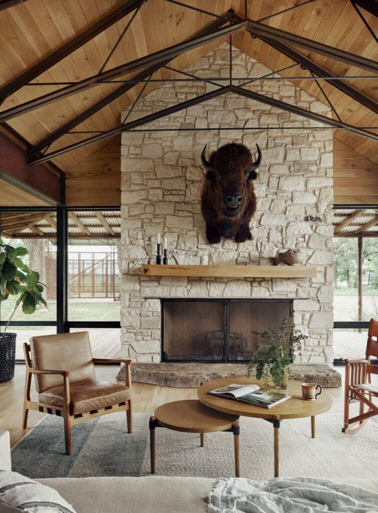 A ranch house with luxe details celebrates nature in the Texas Hill Country