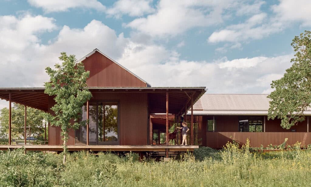 A ranch house with luxe details celebrates nature in the Texas Hill Country