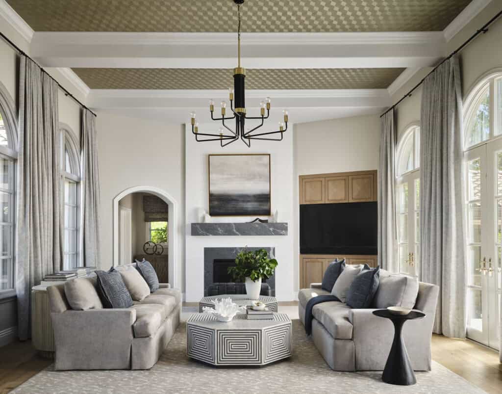 A peek inside this moody modern Mediterranean home in Northern California