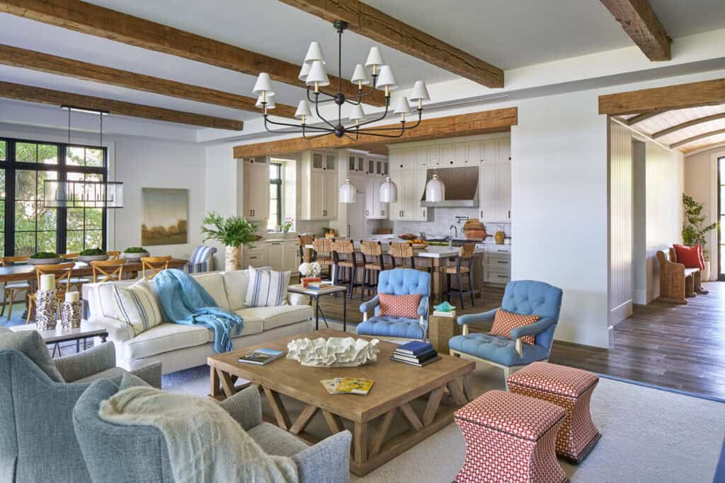 Annapolis waterfront home on the South River has rustic coastal chic vibe