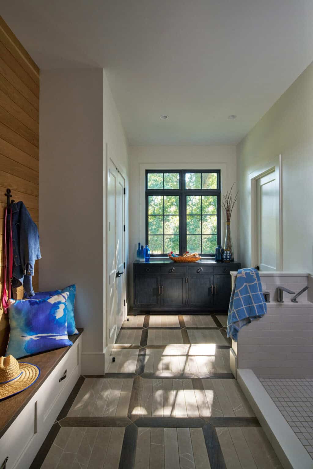 Annapolis waterfront home on the South River has rustic coastal chic vibe
