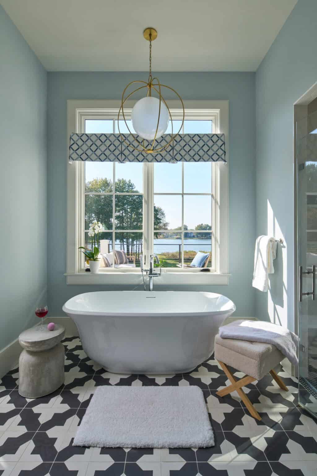 Annapolis waterfront home on the South River has rustic coastal chic vibe