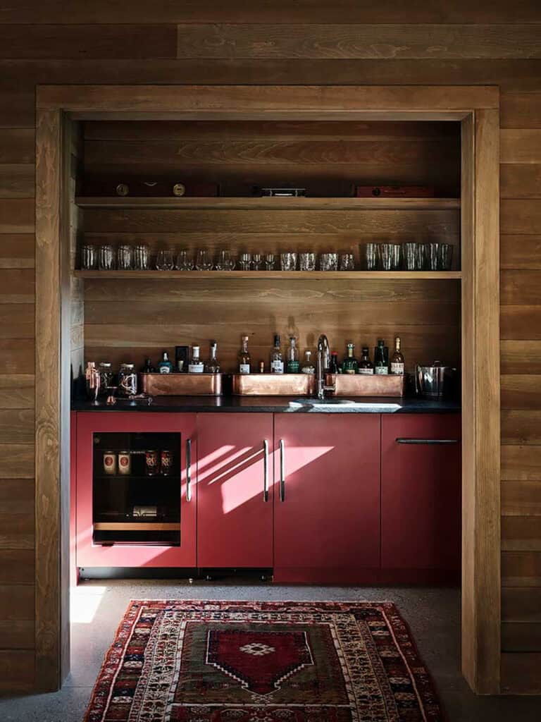 A peek inside this Vermont mountain house with beautiful pattern and color