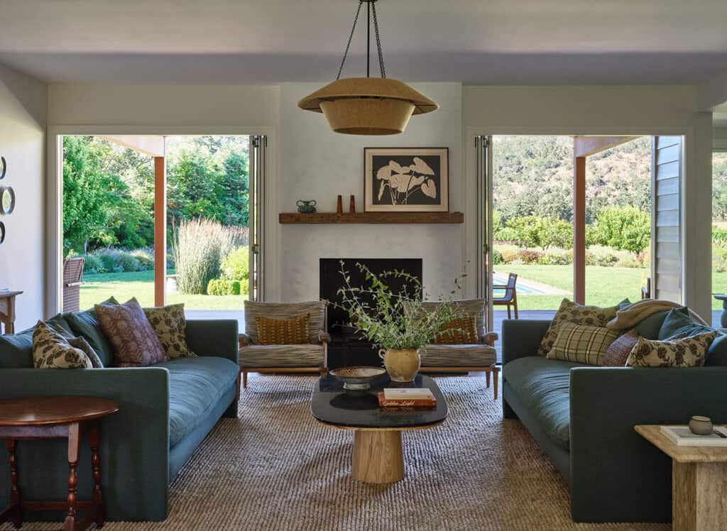 California meets the English countryside in this gorgeous vineyard home