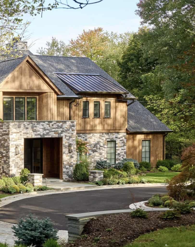 See the breathtaking renovation of a modern organic house in New Jersey