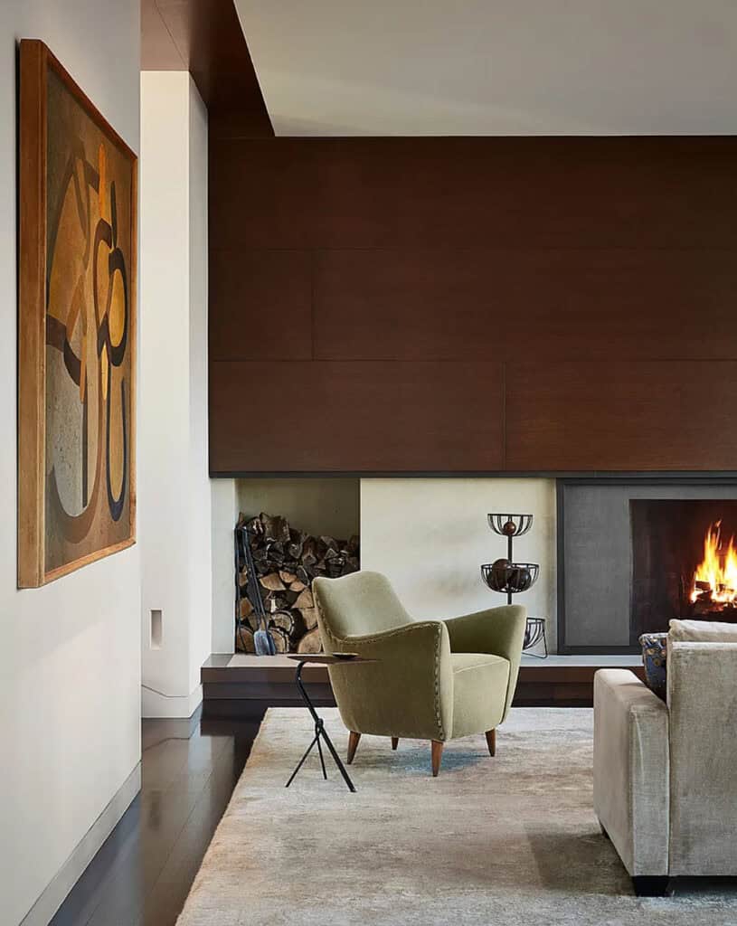 Inside this stunning modern glass house in a peaceful woodsy setting in ...