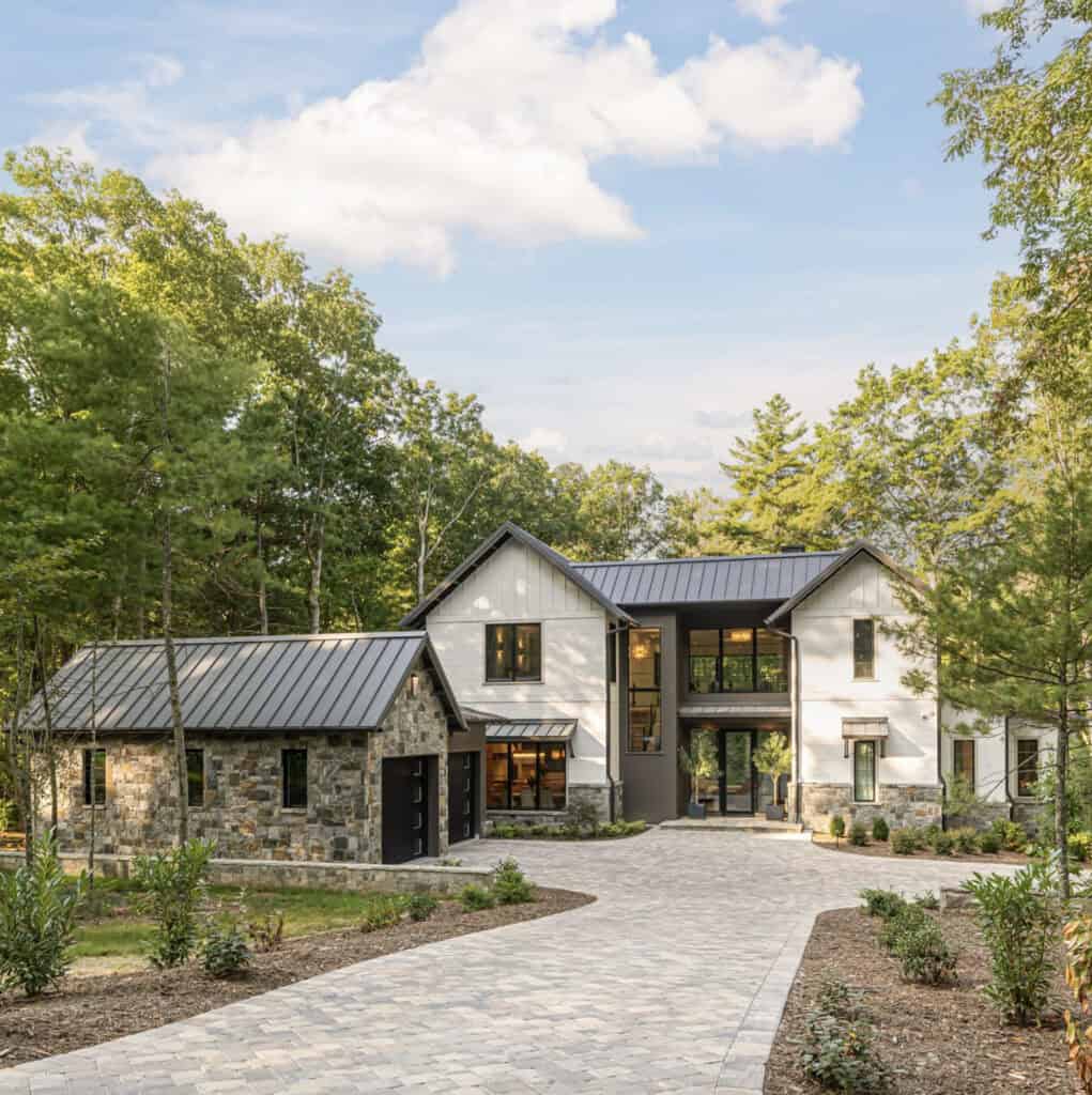 Organic-meets-modern design in this stunning home in North Carolina