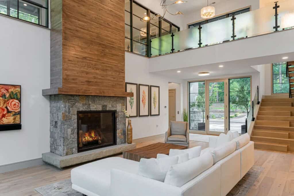 Organic-meets-modern design in this stunning home in North Carolina