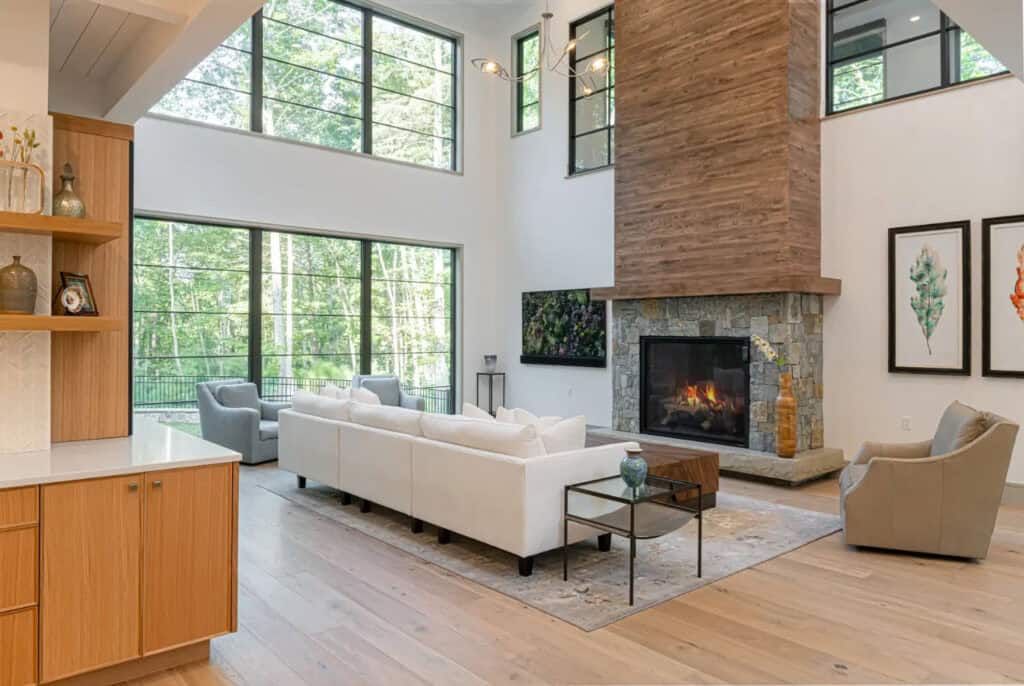 Organic-meets-modern design in this stunning home in North Carolina