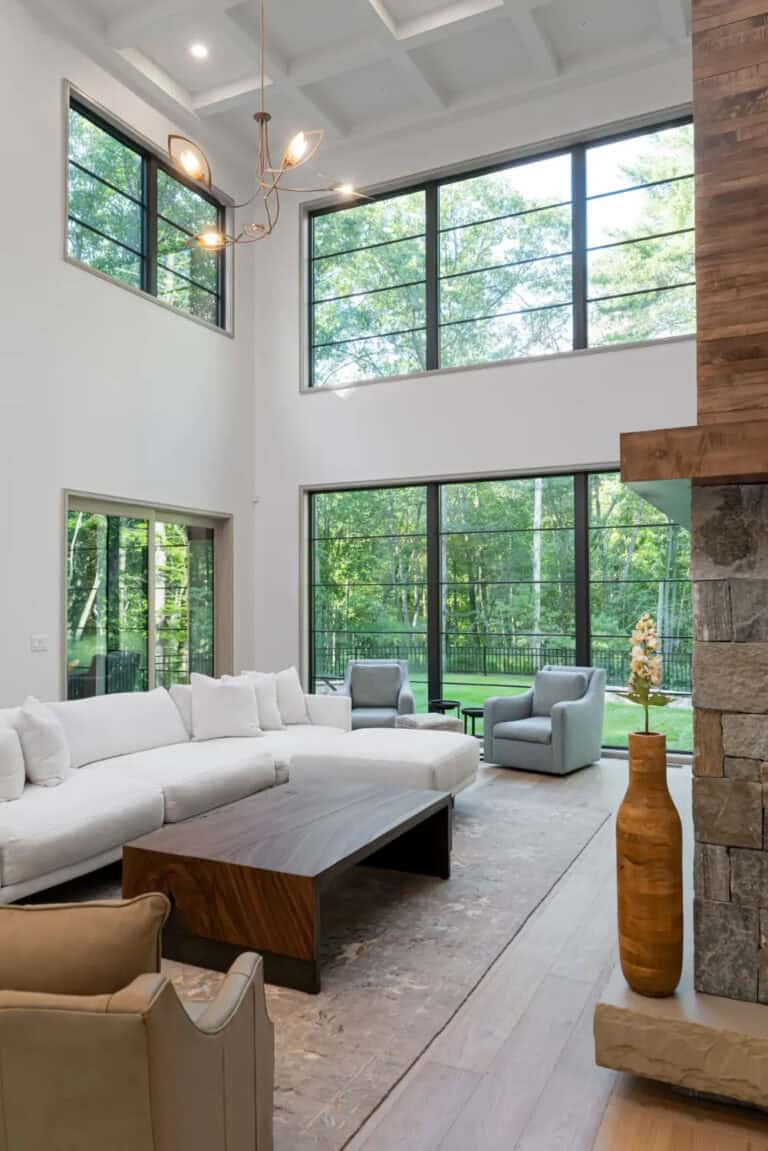 Organic-meets-modern design in this stunning home in North Carolina