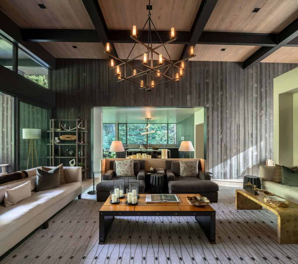 Tour this insanely beautiful modern zen house nestled along a creek in ...