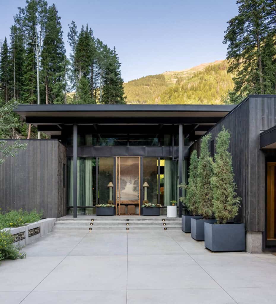 Tour this insanely beautiful modern zen house nestled along a creek in ...