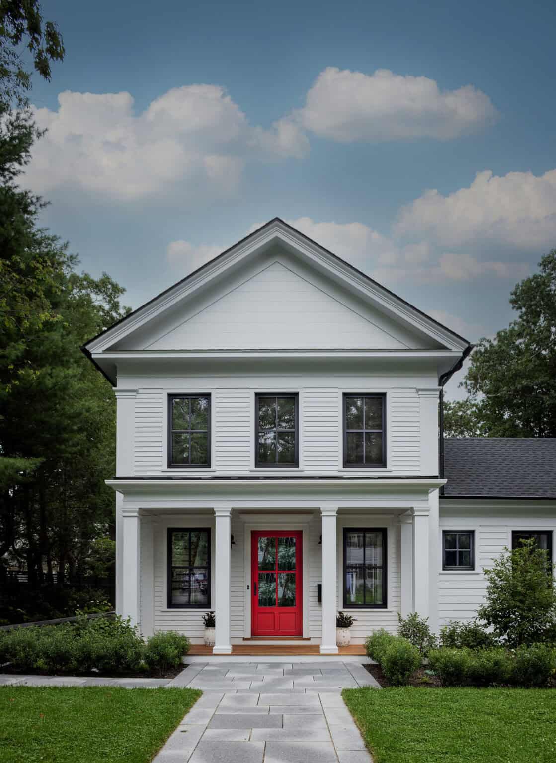 Step into this warm and welcoming Greek Revival house in Massachusetts