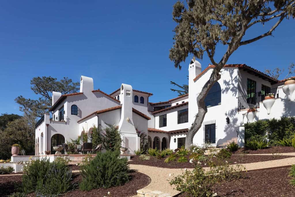 Inside a stunning Spanish Colonial house nestled in Carmel-By-The-Sea