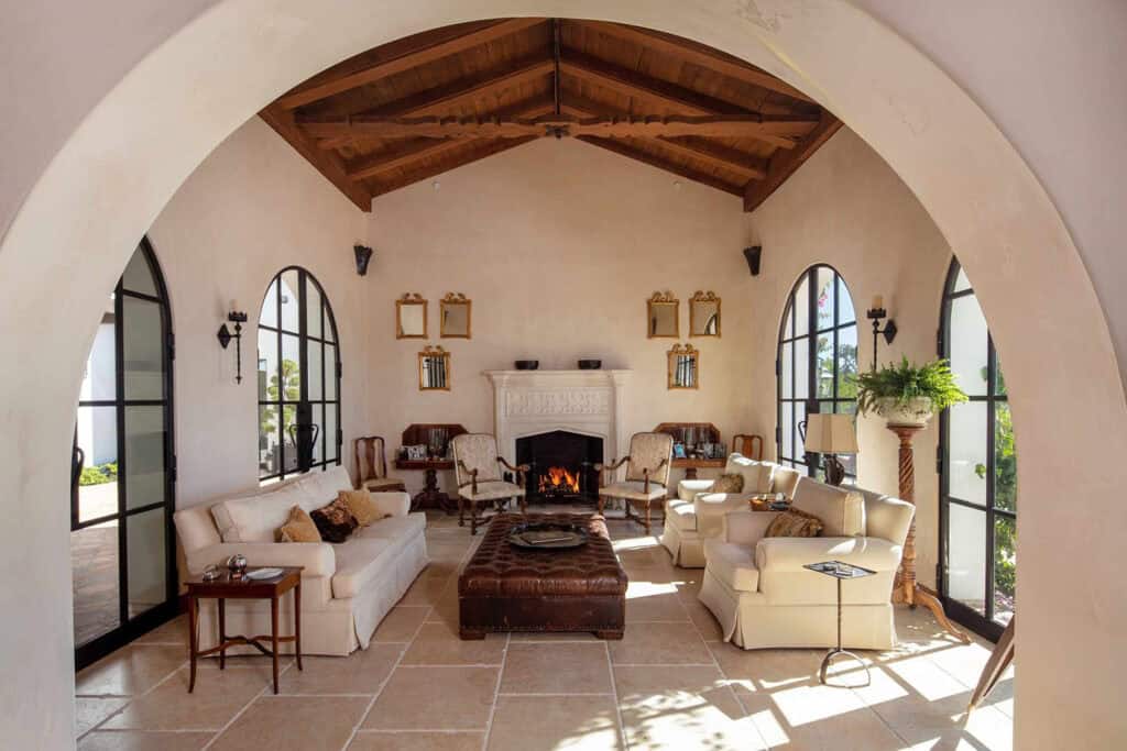 Inside a stunning Spanish Colonial house nestled in Carmel-By-The-Sea
