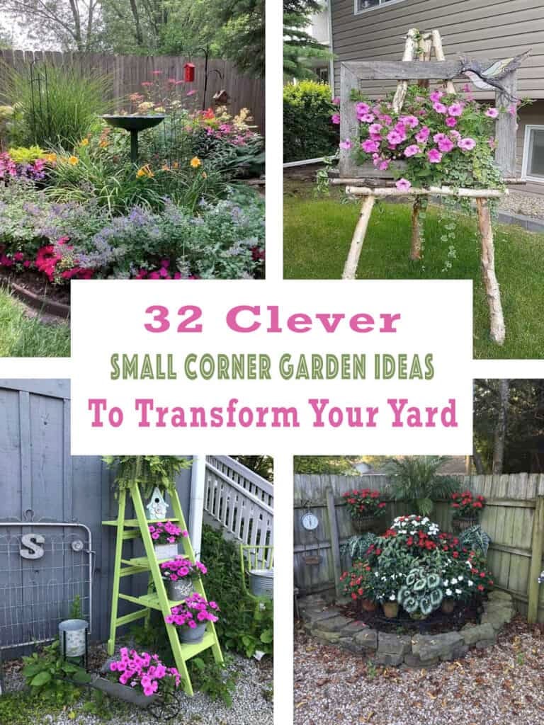 32 Clever Small Corner Garden Ideas To Transform Your Yard