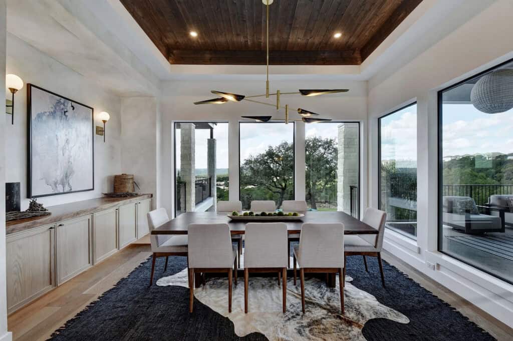 Step inside this contemporary Texas house with stunning living spaces