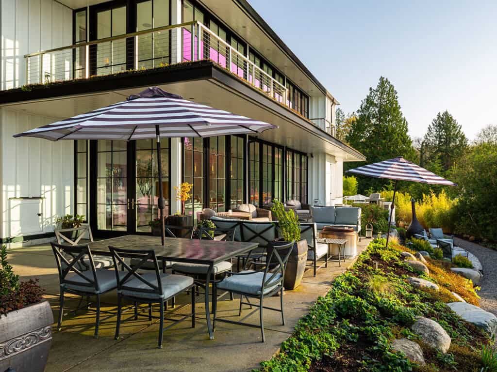 Inside this impressive Bainbridge Island home overlooking the Puget Sound