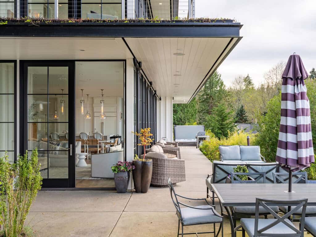 Inside this impressive Bainbridge Island home overlooking the Puget Sound