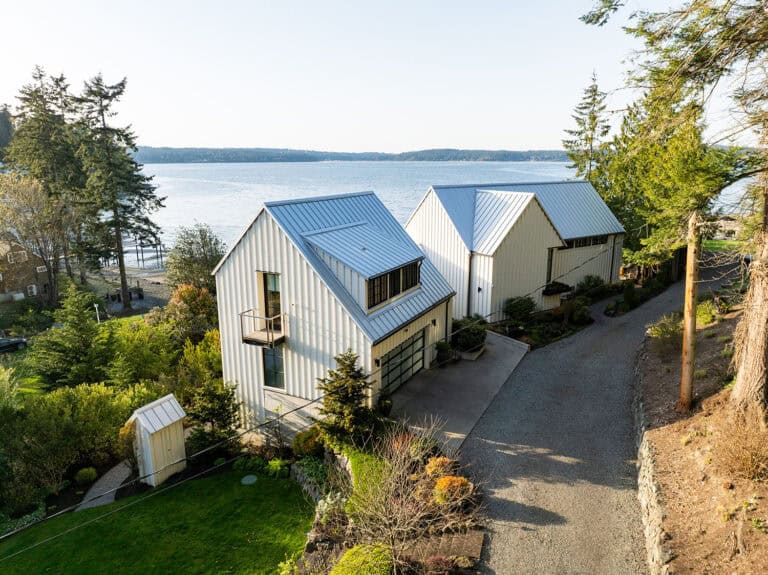 Inside this impressive Bainbridge Island home overlooking the Puget Sound