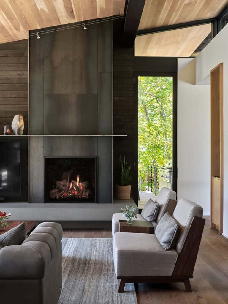 House in the forest offers serenity in North Carolina’s Blue Ridge ...