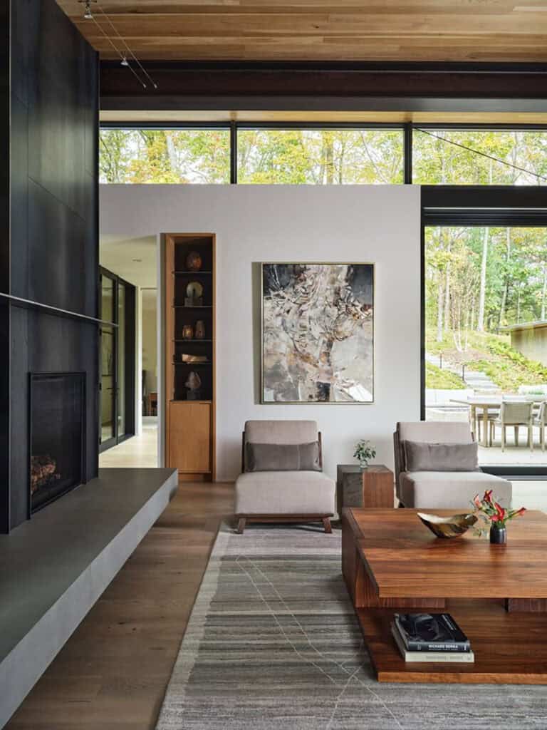 House in the forest offers serenity in North Carolina’s Blue Ridge ...