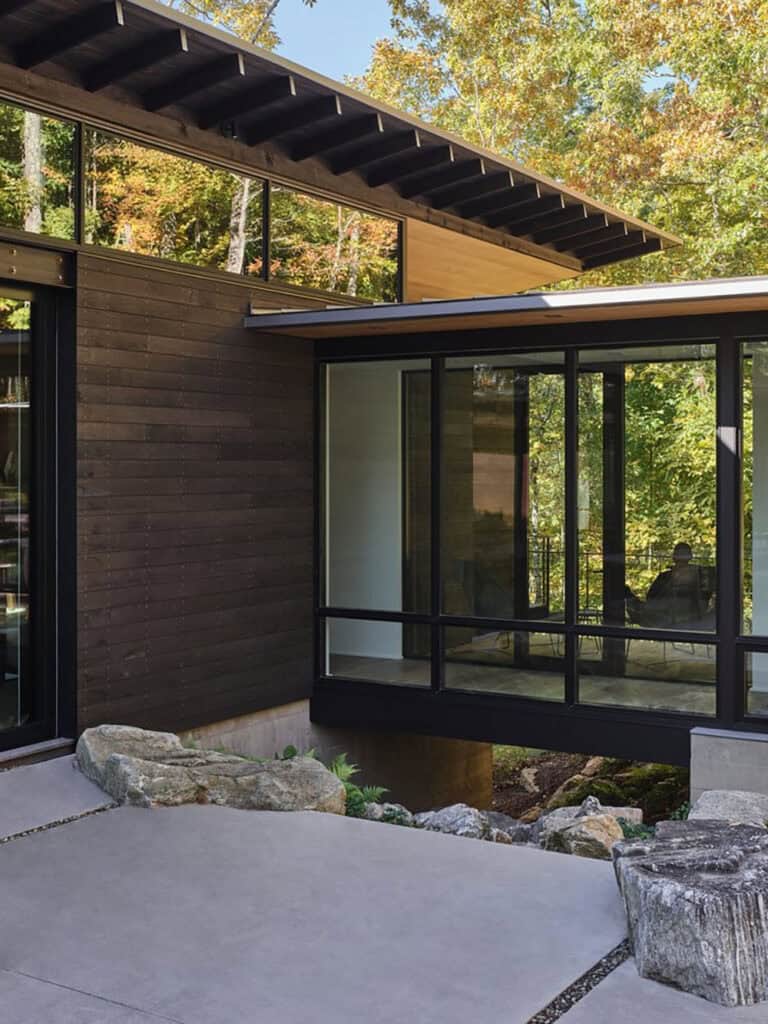 House in the forest offers serenity in North Carolina’s Blue Ridge ...