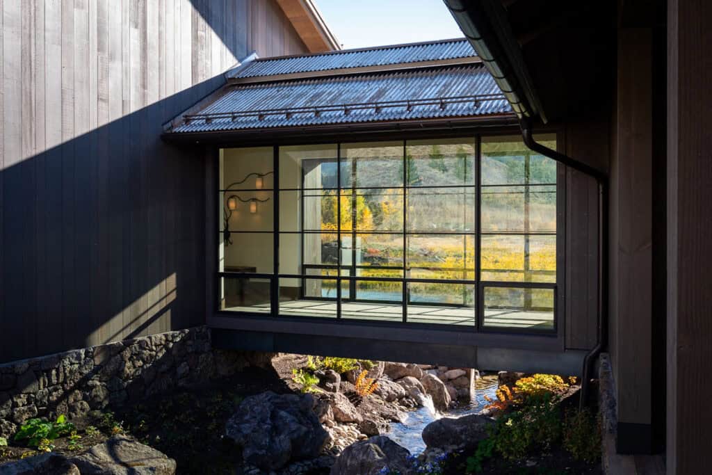 Rusted Wolf Residence is in perfect harmony with Idaho’s natural landscape