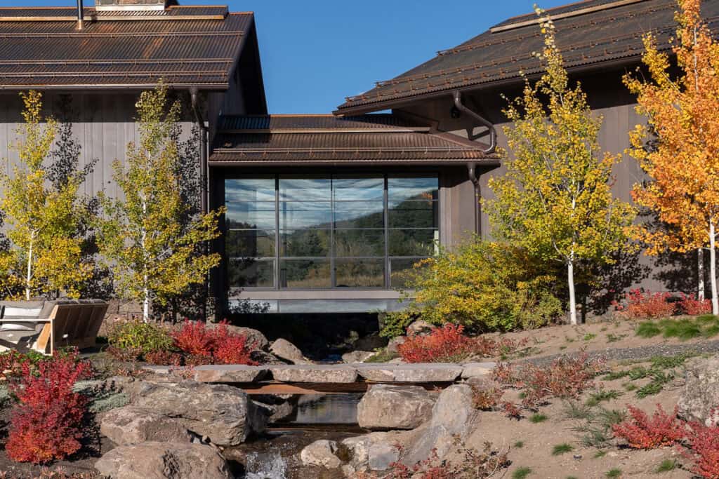Rusted Wolf Residence is in perfect harmony with Idaho’s natural landscape