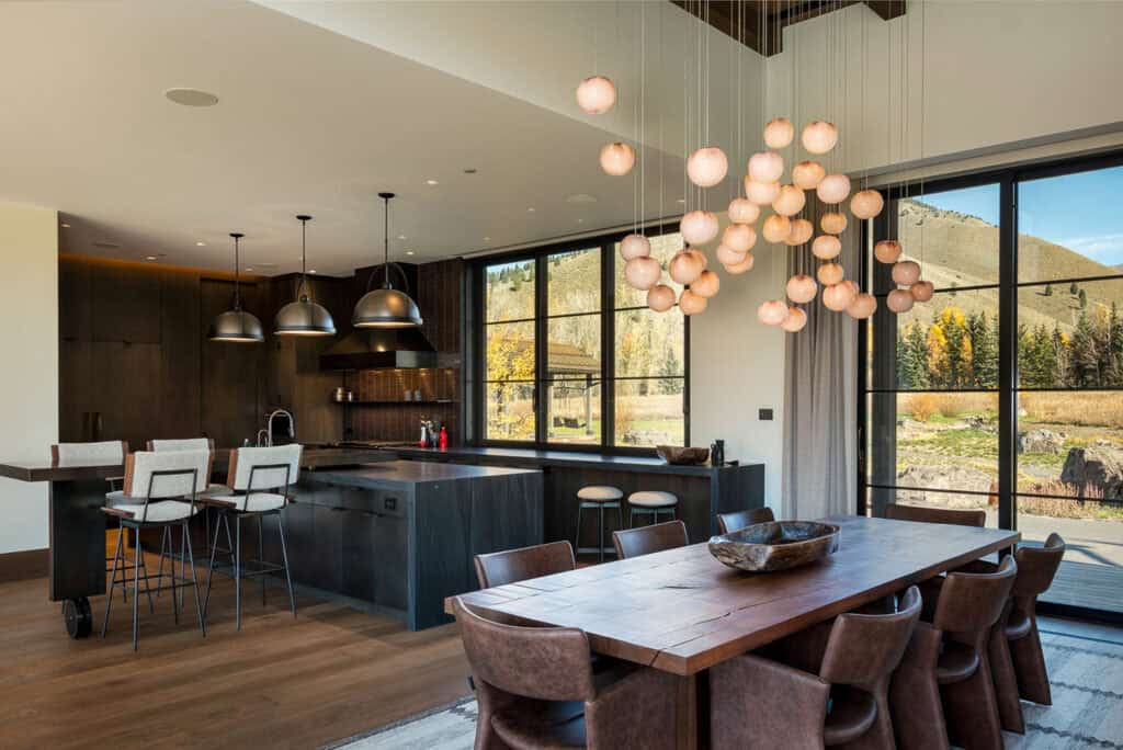 Rusted Wolf Residence is in perfect harmony with Idaho’s natural landscape