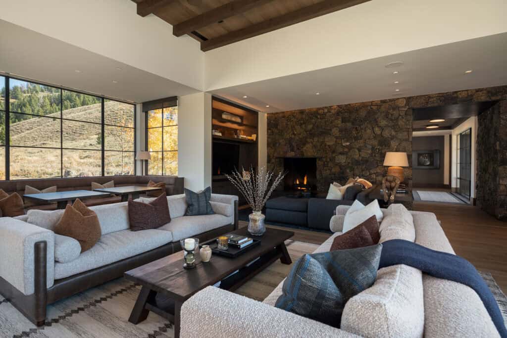 Rusted Wolf Residence is in perfect harmony with Idaho’s natural landscape