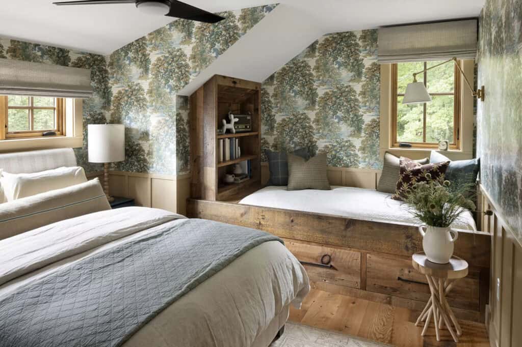 Inside a stunning lakefront home in Wisconsin with views over Balsam Lake