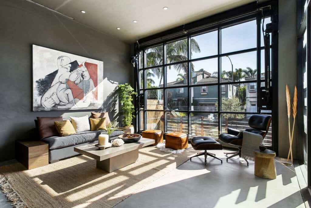 Step inside this split-level Venice Beach house with amazing curb appeal