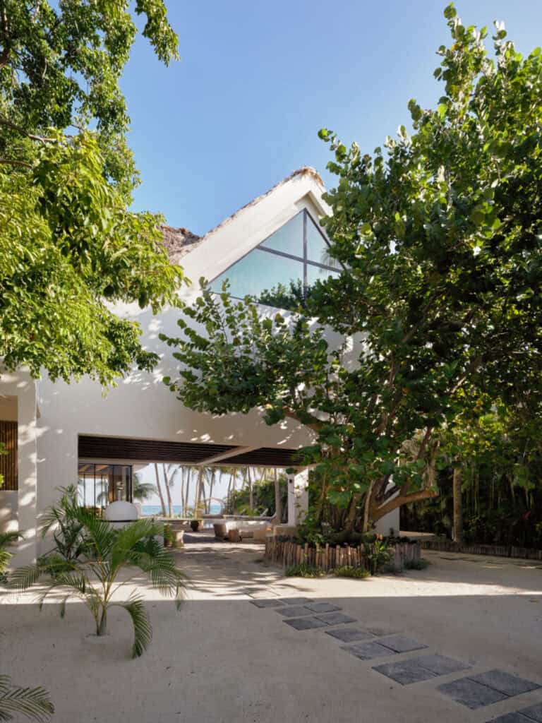 Step inside this absolutely spectacular oceanfront dream house in Belize