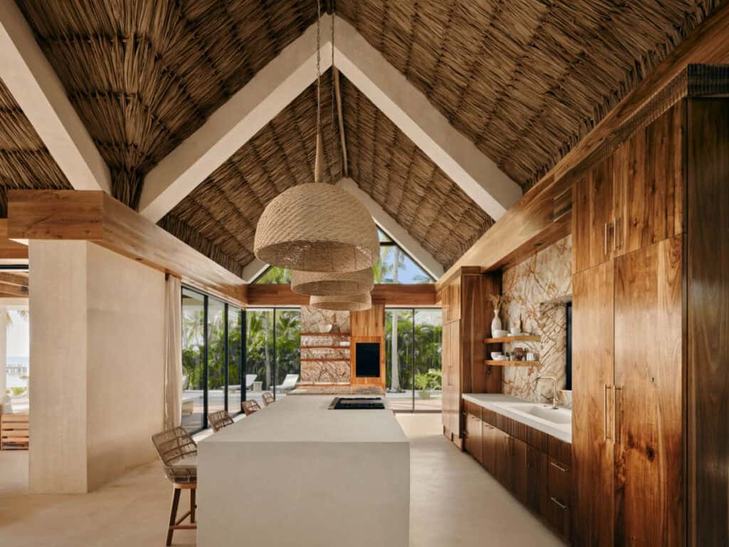 Step inside this absolutely spectacular oceanfront dream house in Belize