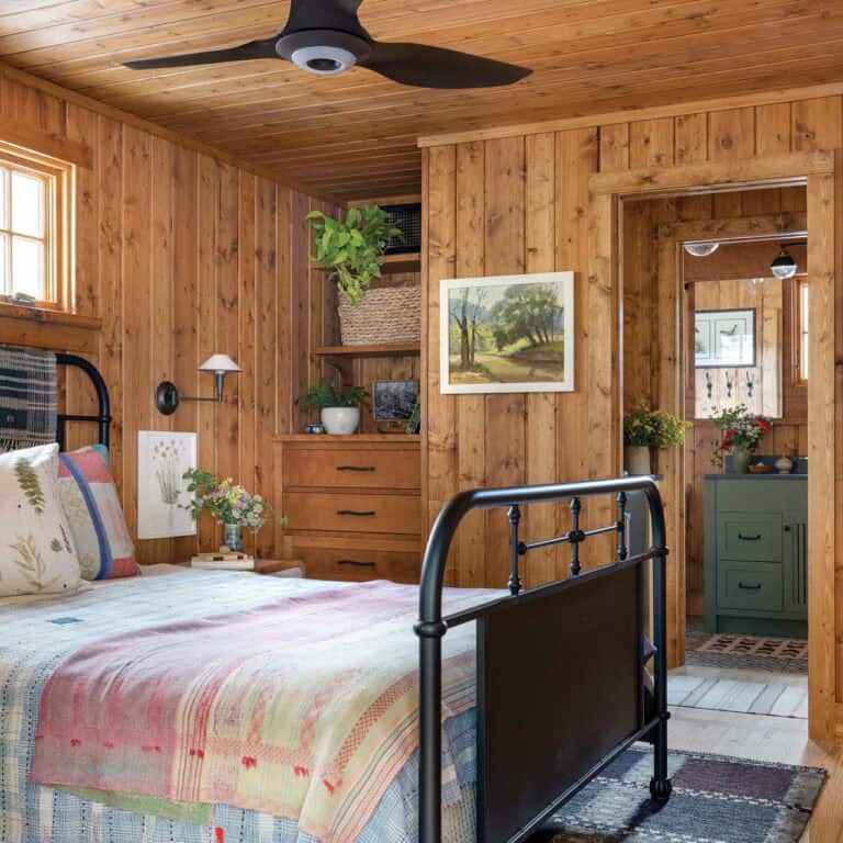 Charming cabin getaway offers inviting escape in the woods of Wisconsin