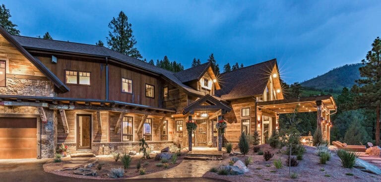 A rustic Colorado mountain home in the tranquil San Juan National Forest