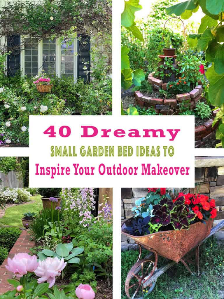40 Dreamy Small Garden Bed Ideas to Inspire Your Outdoor Makeover