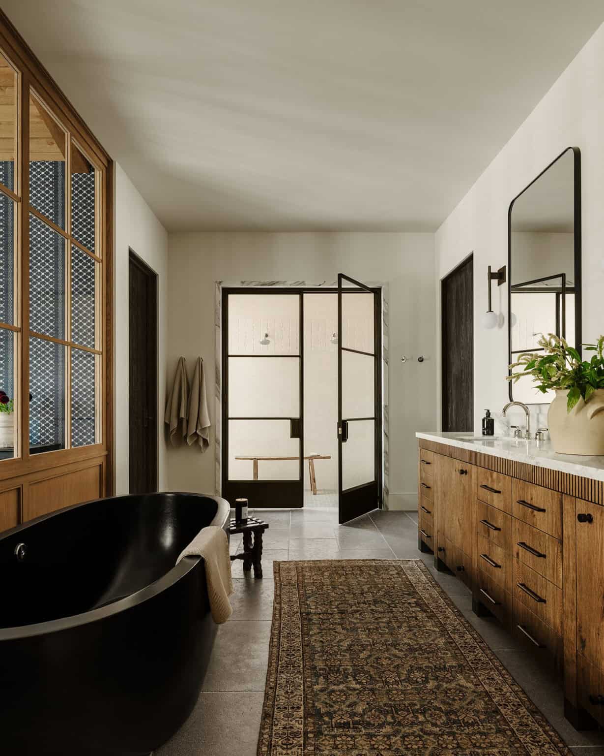 This Napa Valley–inspired Corona del Mar home is a rustic oasis for ...