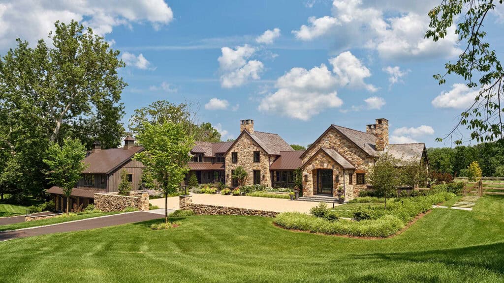 Country house in Bucks County offers modern twist on the traditional ...