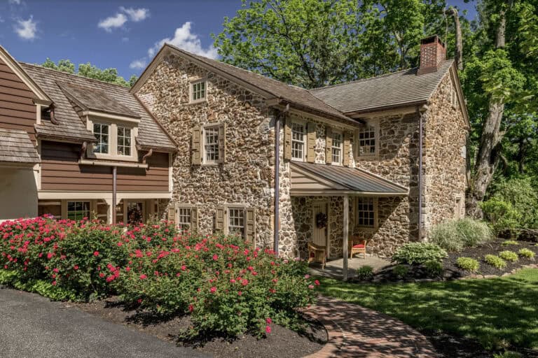 Charming stone farmhouse in Philadelphia gets restored to its former glory