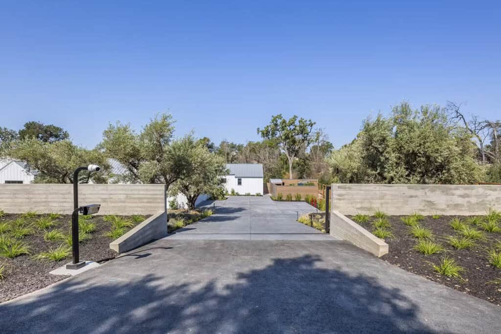 Step into this stunning modern farmhouse home in Napa Valley wine country