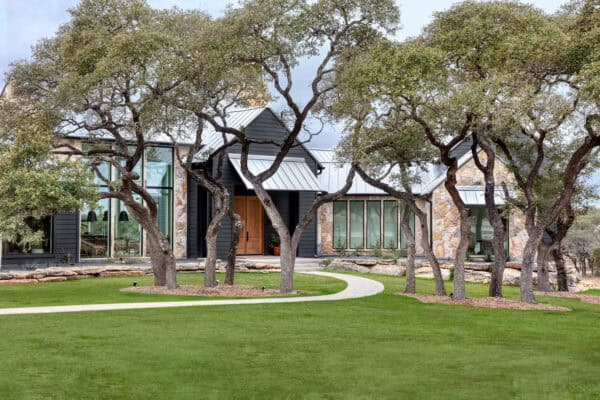 Step into this Texas modern farmhouse home with stunning curb appeal